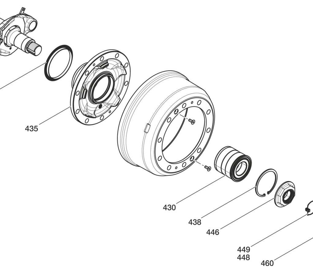 Náboj kola MVBMH 7010 kmpl. KOMPAKT | BPW, spol. s r.o.